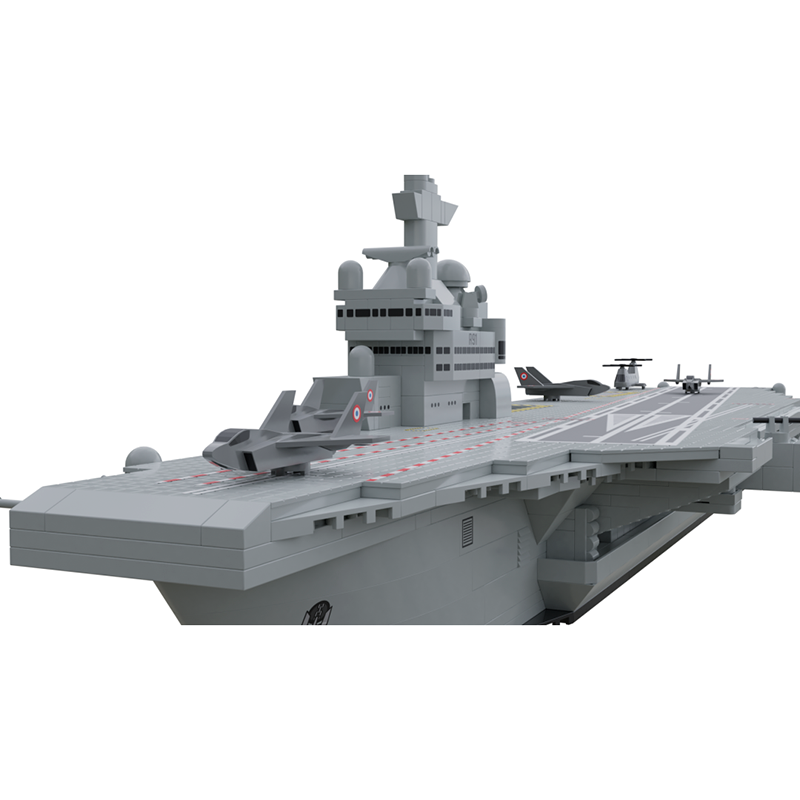Portaviones Charles De Gaulle TENTE | 964 Piezas - TodoBloque